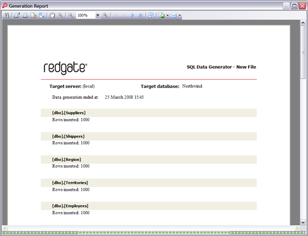 Red Gate SQL Data Generator 1.0 – Generating data for Northwind – Ben ...